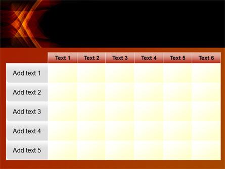 Orange Geometric Pattern Presentation Template for PowerPoint and ...