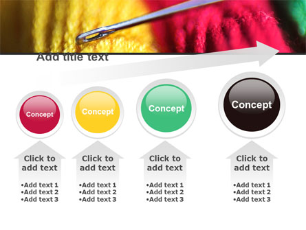 Threads and Needle Free Presentation Template for PowerPoint and ...