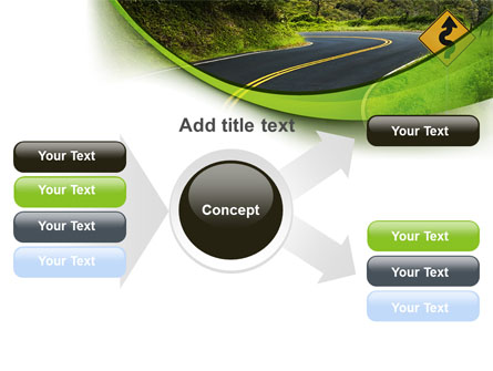 Long And Winding Road Presentation Template for PowerPoint and Keynote ...