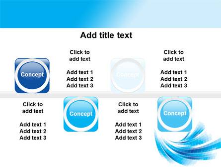 Light Blue Stripes Presentation Template for PowerPoint and Keynote ...