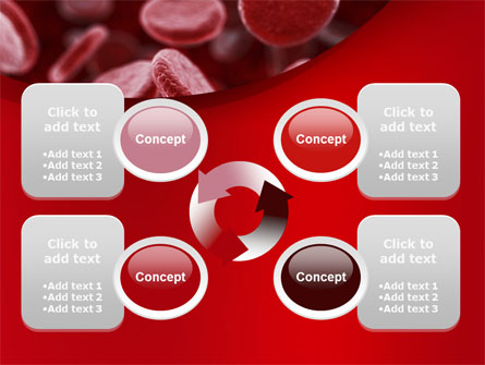 Red Blood Cells Stream Presentation Template for PowerPoint and Keynote ...