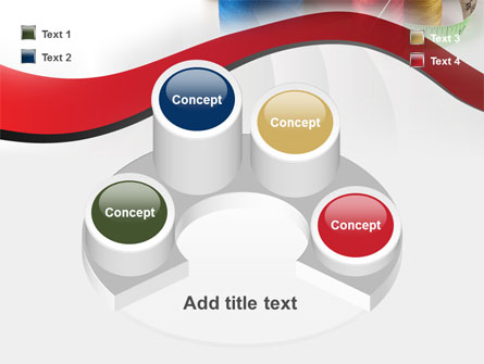 Needle And Threads Presentation Template for PowerPoint and Keynote ...