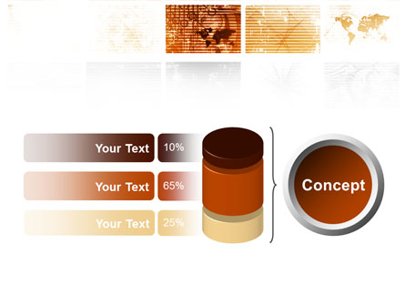 Abstract Light Brown Presentation Template for PowerPoint and Keynote ...