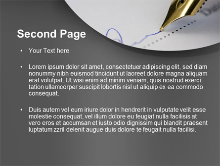 Document Signing Presentation Template for PowerPoint and Keynote | PPT ...