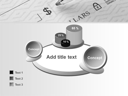 Writing a Check Presentation Template for PowerPoint and Keynote | PPT Star