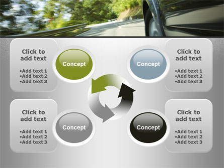 Driving on Winding Road Presentation Template for PowerPoint and ...