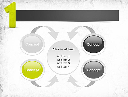 Number One Green Presentation Template for PowerPoint and Keynote | PPT ...