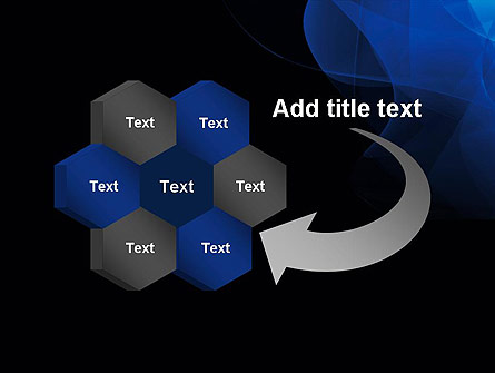 Black and Blue Abstract Presentation Template for PowerPoint and ...