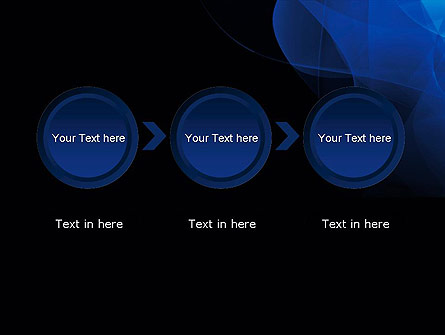 Black and Blue Abstract Presentation Template for PowerPoint and ...