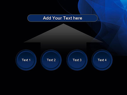 Black and Blue Abstract Presentation Template for PowerPoint and ...