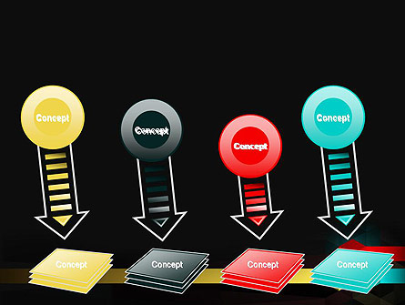 Abstract Geometric Shapes Presentation Template for PowerPoint and ...