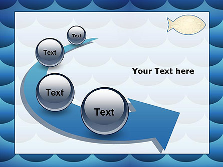 Fish Theme Background Presentation Template for PowerPoint and Keynote ...
