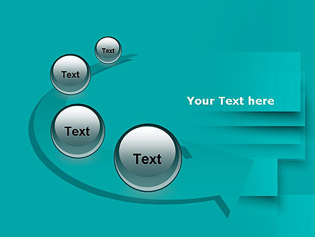 Abstract Turquoise Presentation Template for PowerPoint and Keynote ...