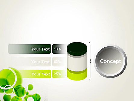 Green Circles Abstract Presentation Template for PowerPoint and Keynote ...
