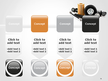 Auto Replacement Parts Presentation Template for PowerPoint and Keynote ...