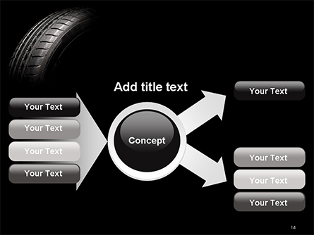 Tire Closeup Presentation Template for PowerPoint and Keynote | PPT Star