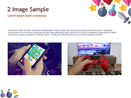 Video Games Background Presentation Template for PowerPoint and Keynote ...