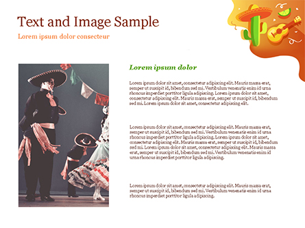Mexican Fiesta Presentation Template for PowerPoint and Keynote | PPT Star