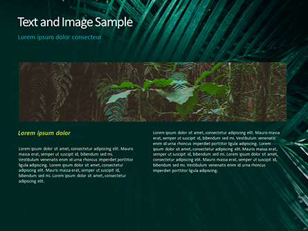 Palm Leaves Presentation Template for PowerPoint and Keynote | PPT Star